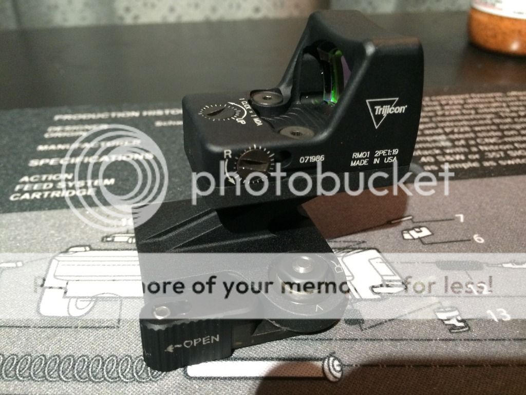 ALL SOLD! WTS: Trijicon RMR 01 LED 3.25MOA w/ ACOG Ring Mount - Calguns.net